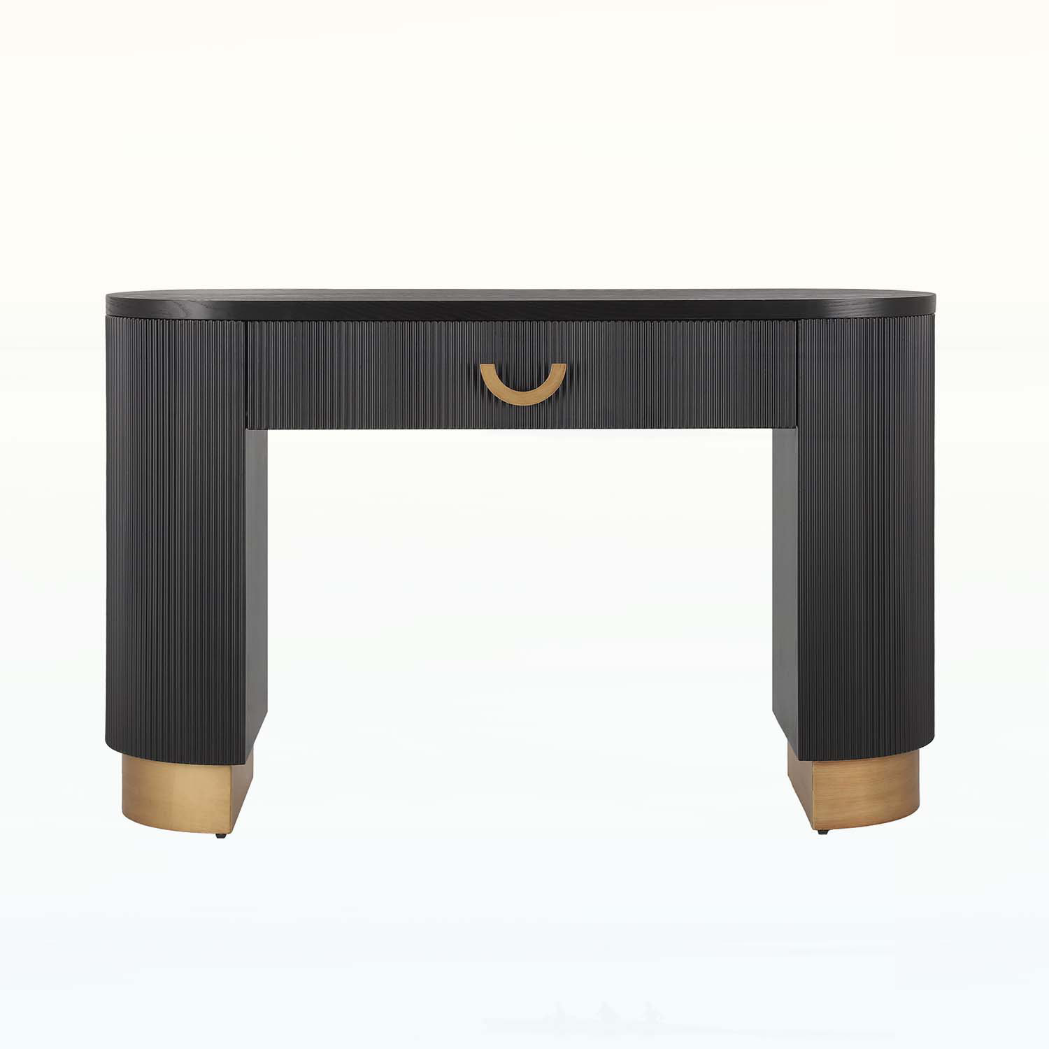 Everly Quinn Versatile Graceful Console Table with Practical Storage ...