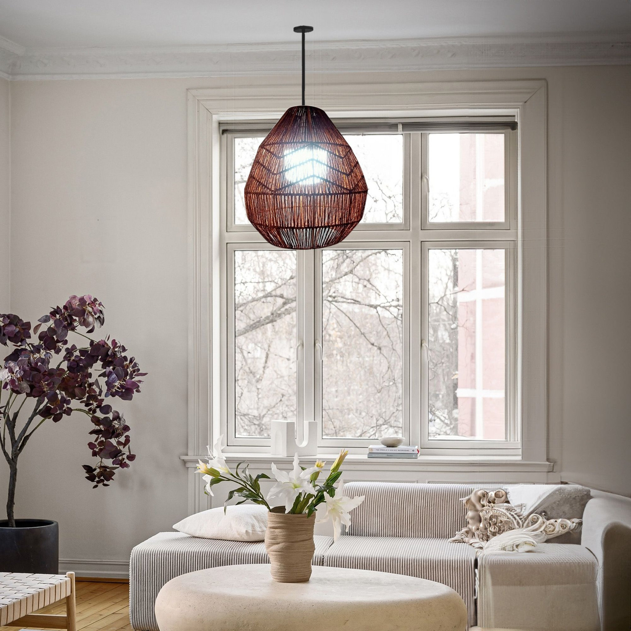 Dakota Fields Dayleon - Light Sphere Pendant | Wayfair