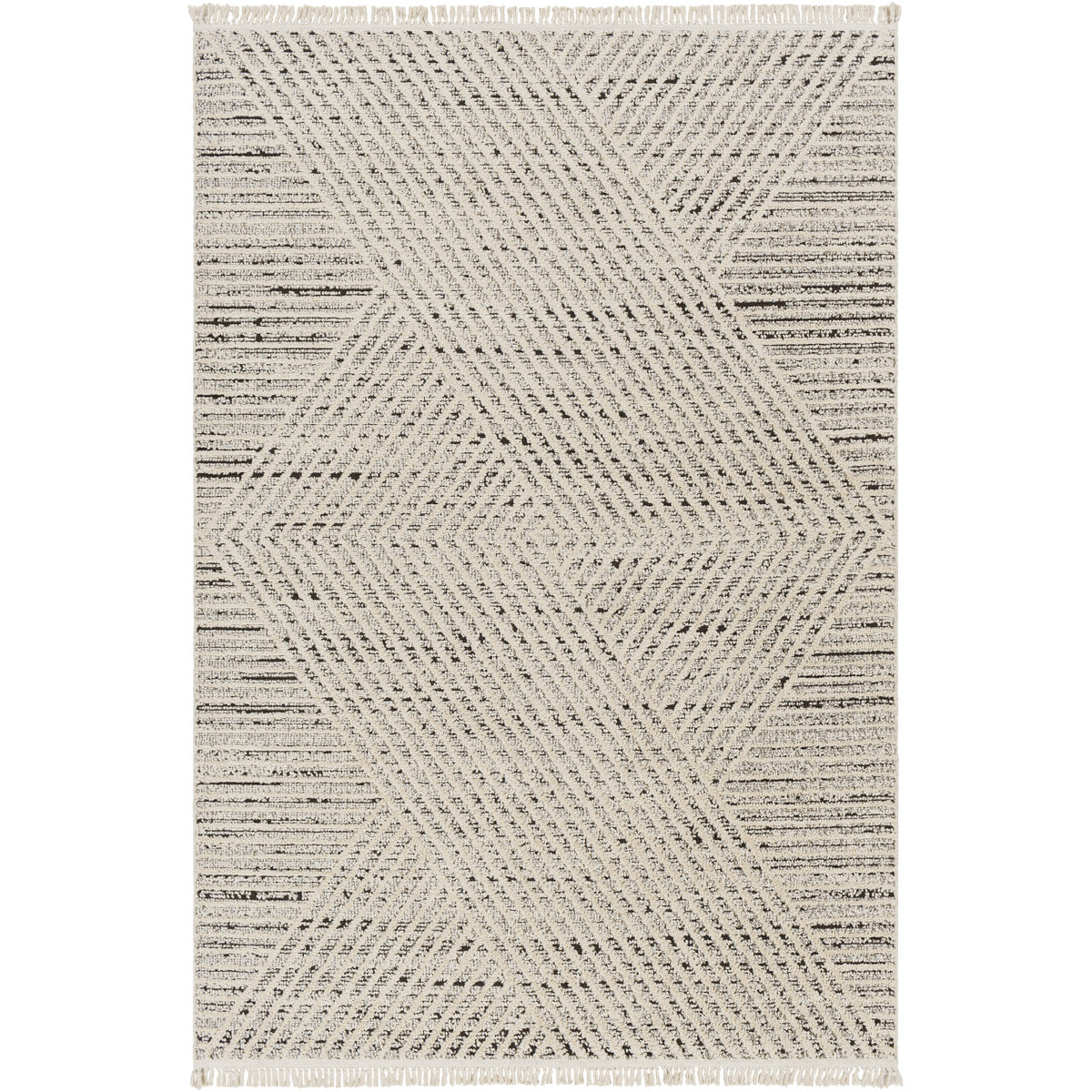 Wade Logan® Casein Oliver Diamond Taupe Area Rug & Reviews | Wayfair