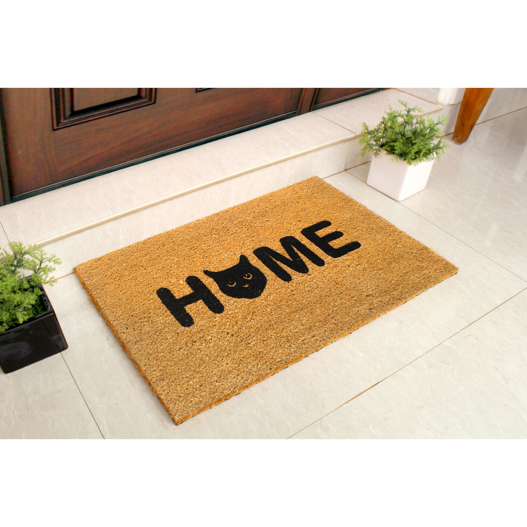 August Grove® Anifa 30" x 18" Non-Slip Door Mat | Wayfair