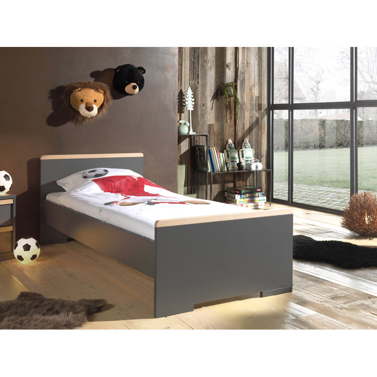 Vipack London 90 x 200cm European Signal Bed without Slatted Frame ...