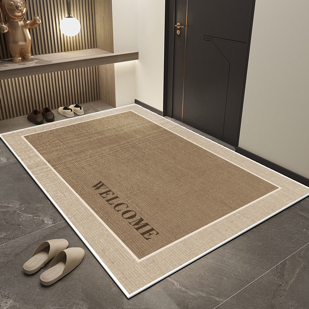 Latitude Run® Entryway Door Mat, Elegant Door Mat, Set Of 2 | Wayfair