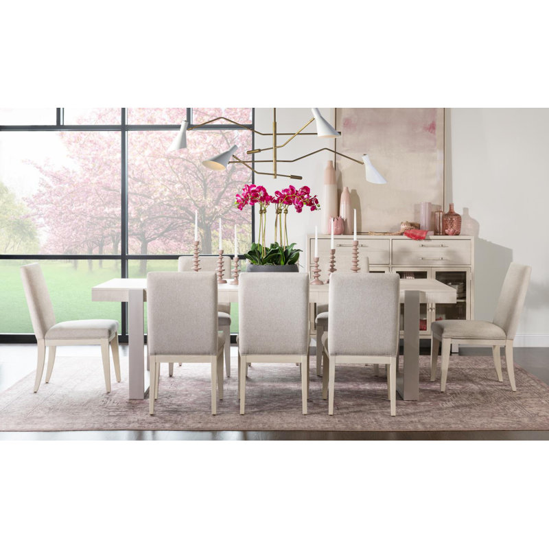 AllModern Karns Rectangular Dining Table (Two 12" Leaves) | Wayfair