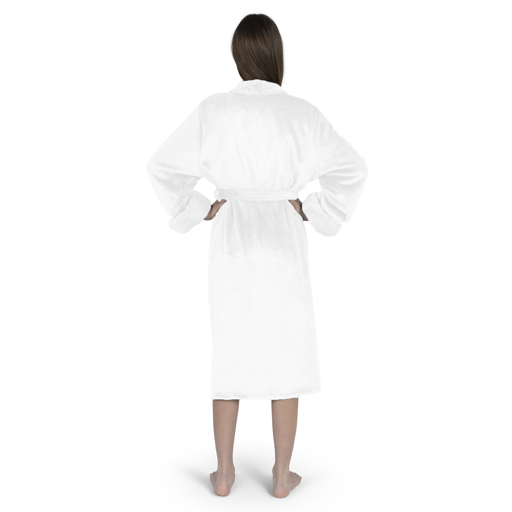 Foundry Select NCAA Georgia Bulldogs White Out Silk Touch Robe, Sport ...
