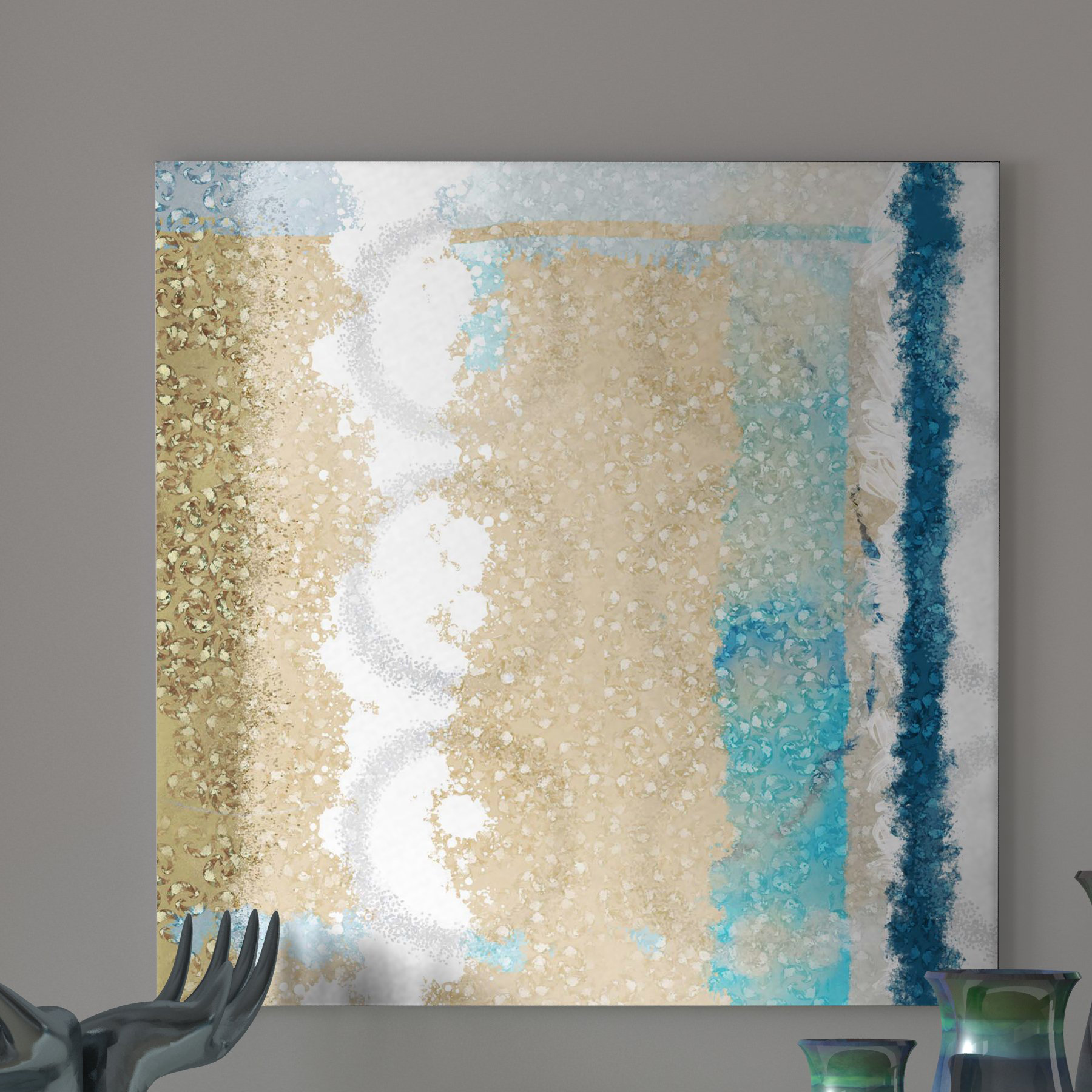 Wrought Studio™ Power Sensitive - Wrapped Canvas Painting Print | Wayfair