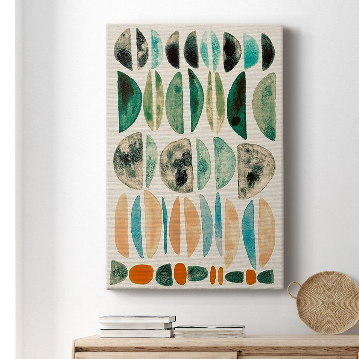 George Oliver Semi Stack I Premium Gallery Wrapped Canvas - Ready To ...