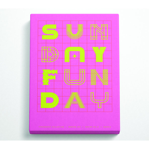 Bright Star Sunday Funday Pink - Single Picture Frame Art Prints on ...