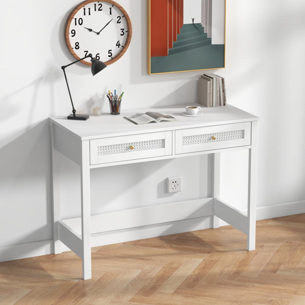 Winston Porter 40 Inch Small Writing Desk | Wayfair