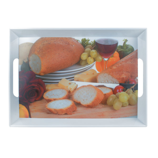 Zeller Melamine tray "Bread" | Wayfair.co.uk