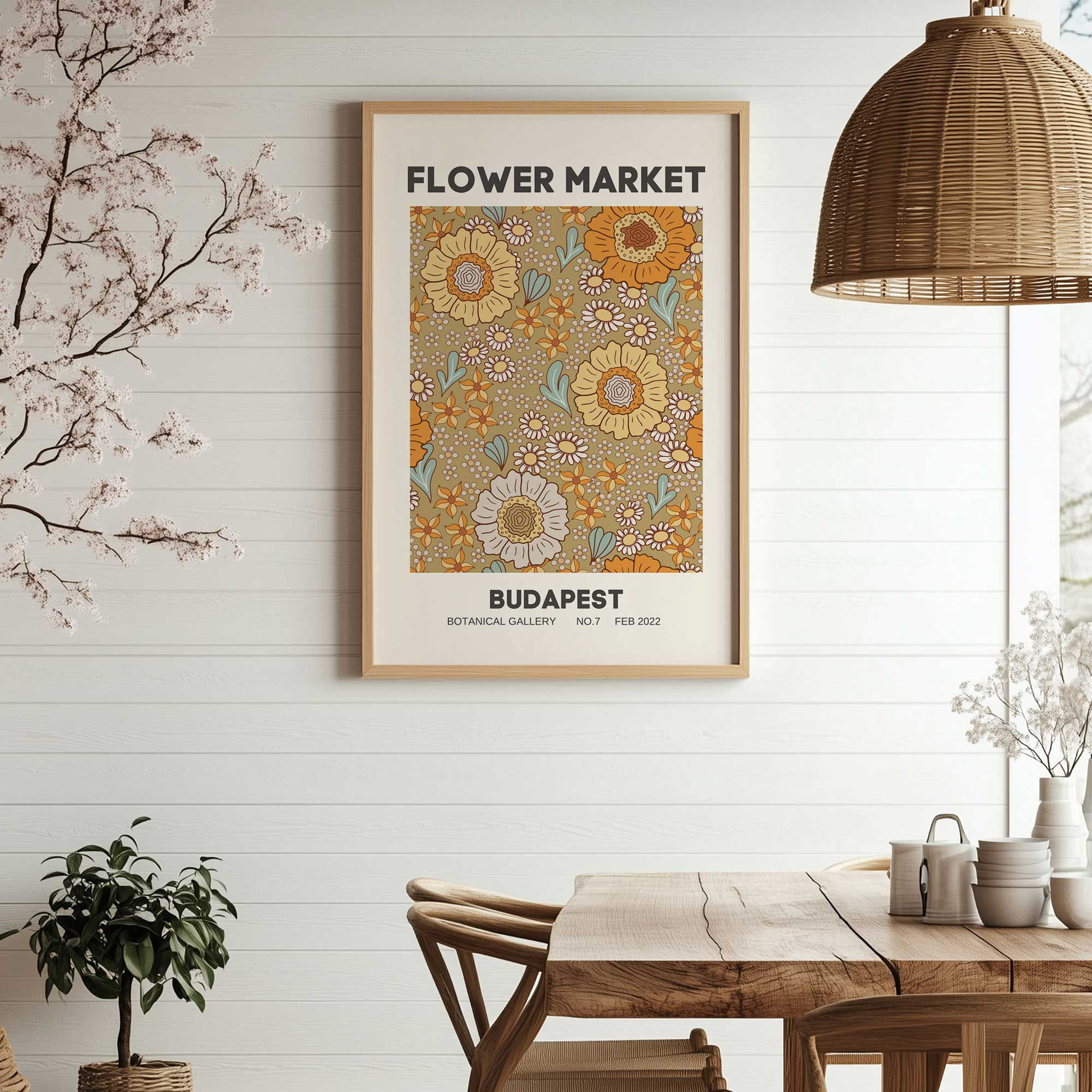 Lark Manor™ Bauhaus Black Dot Balance Print in | Wayfair