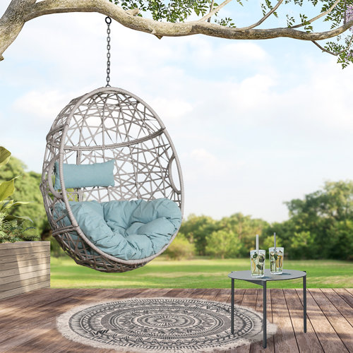 Single Person Porch Swings You'll Love | Wayfair