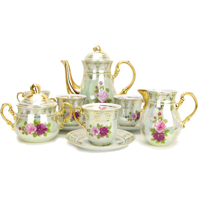 fancy tea set