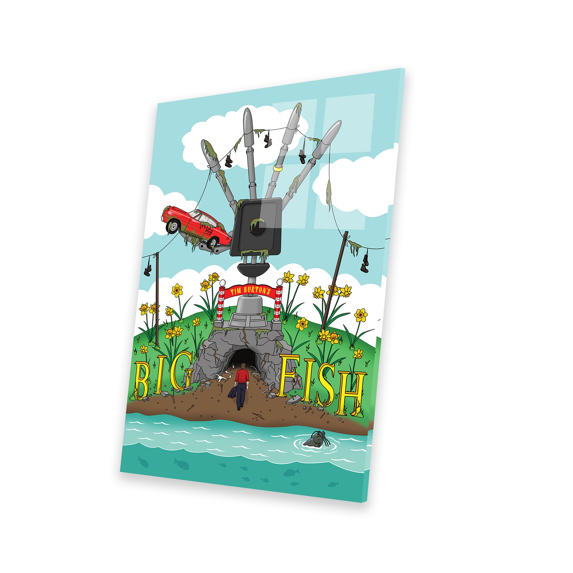 Trinx Big Fish Print On Acrylic Glass - Wayfair Canada