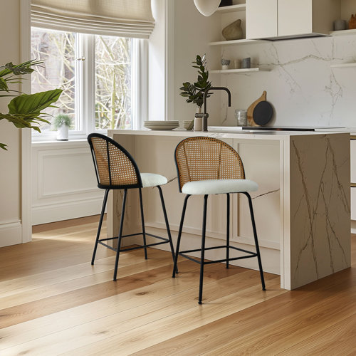 Full Back Bar Stools - Wayfair Canada