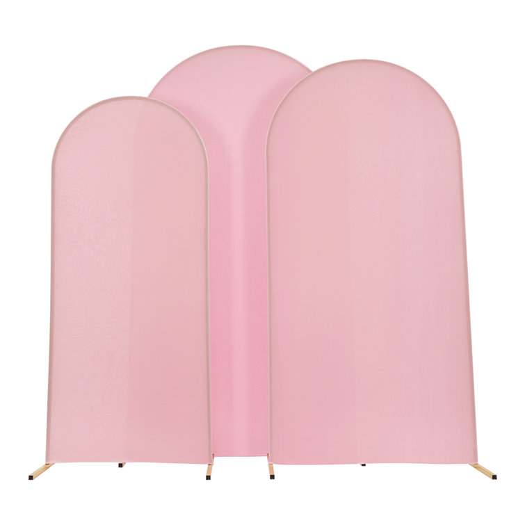 YaoTown 3 Piece Metal Arch Wedding Backdrop Stand Set | Wayfair