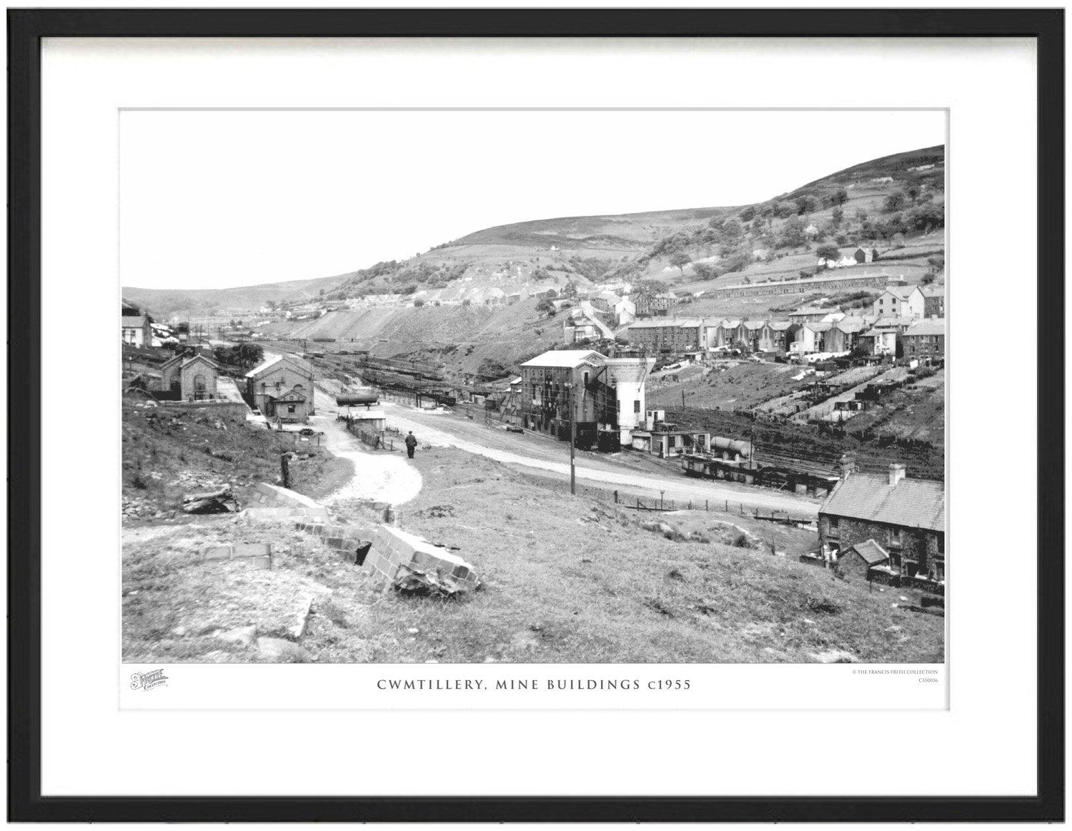 The Francis Frith Collection 'Cwmtillery, Mine Buildings C1955 ...