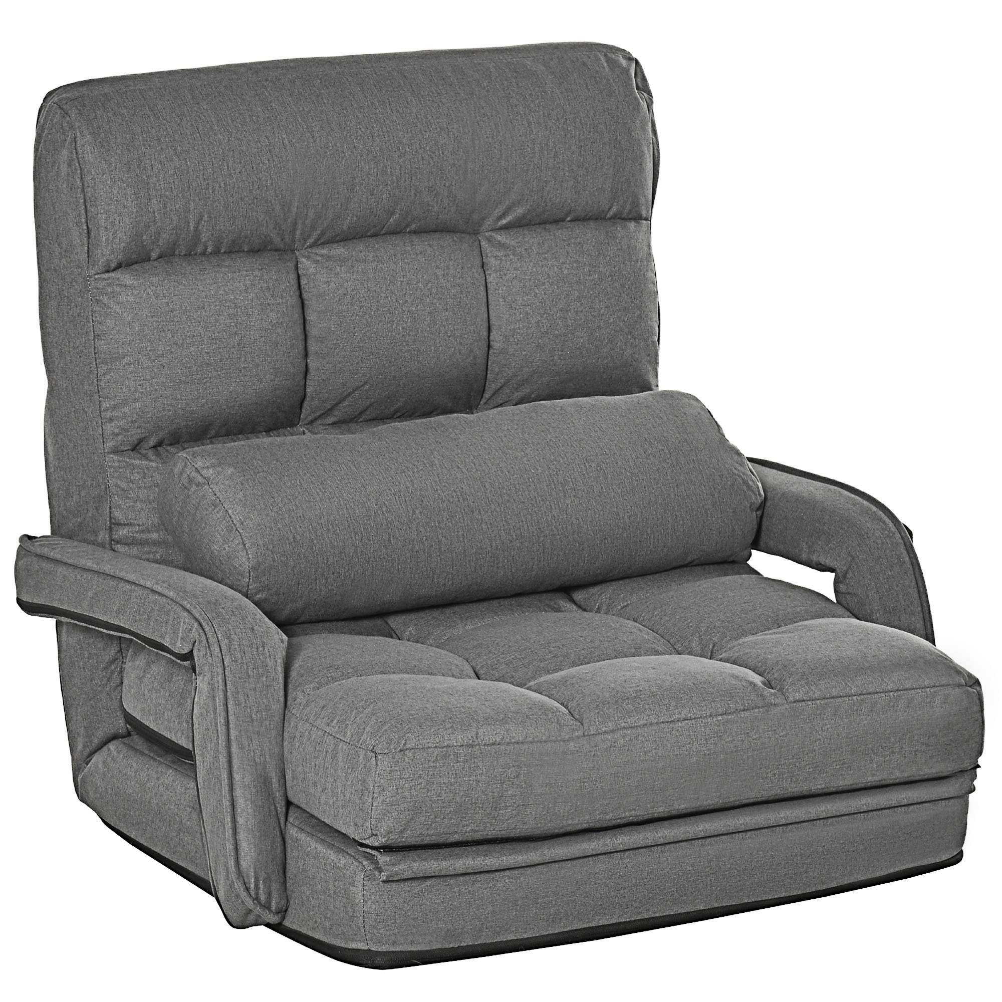 Trule Convertible Upholstered Sleeper Chair with Pillow_W2225P | Wayfair