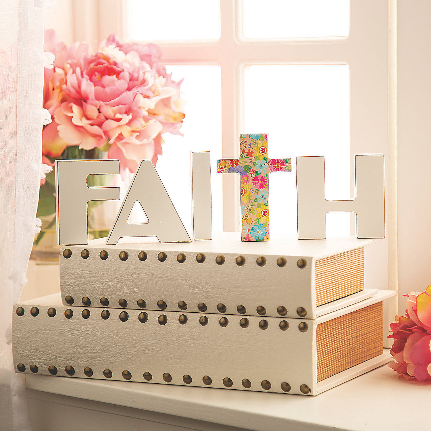 Trinx 8 Piece Bilyou Faith Letter Block Set | Wayfair