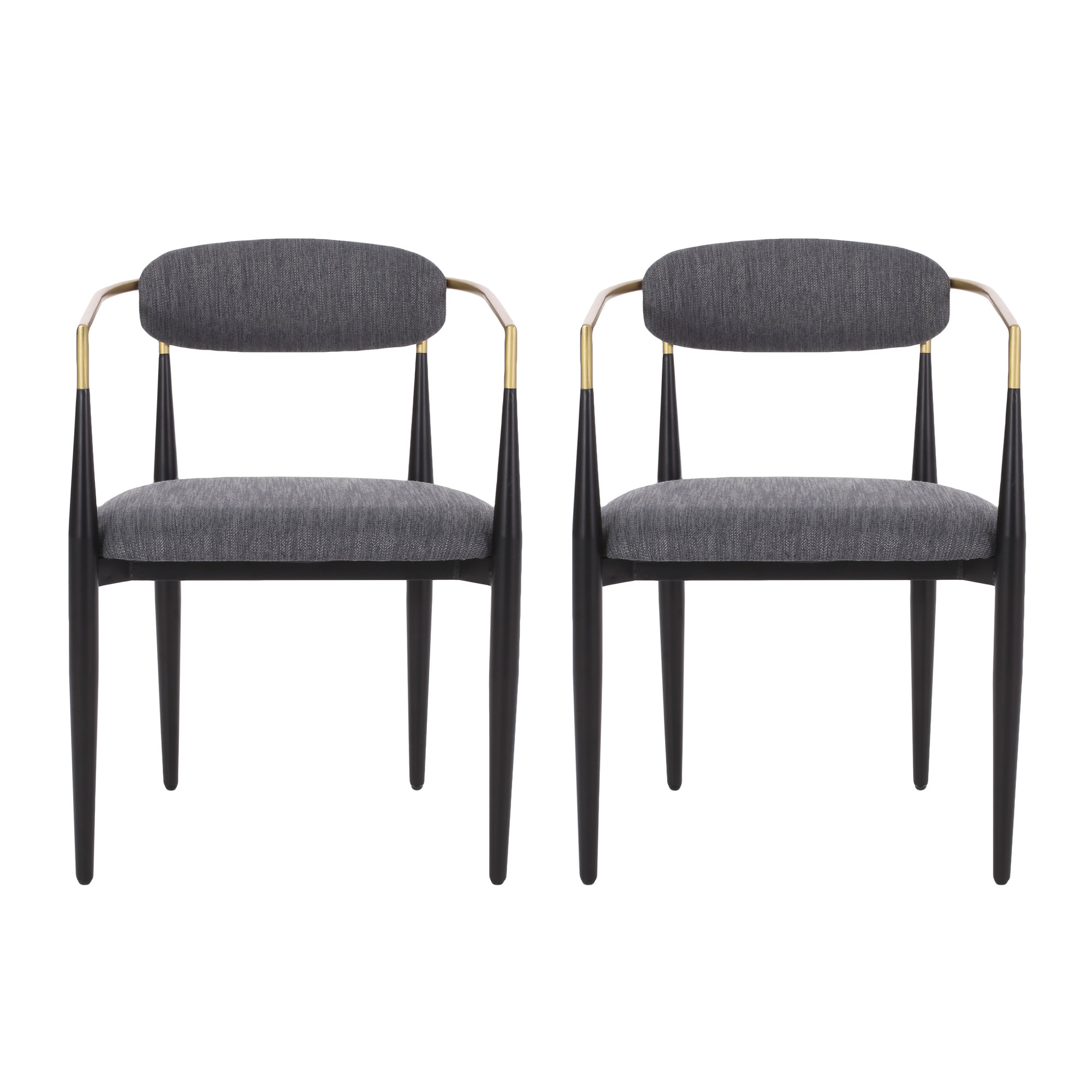 Everly Quinn Comfortable Dining Chairs Fabric For Modern Interiors ...