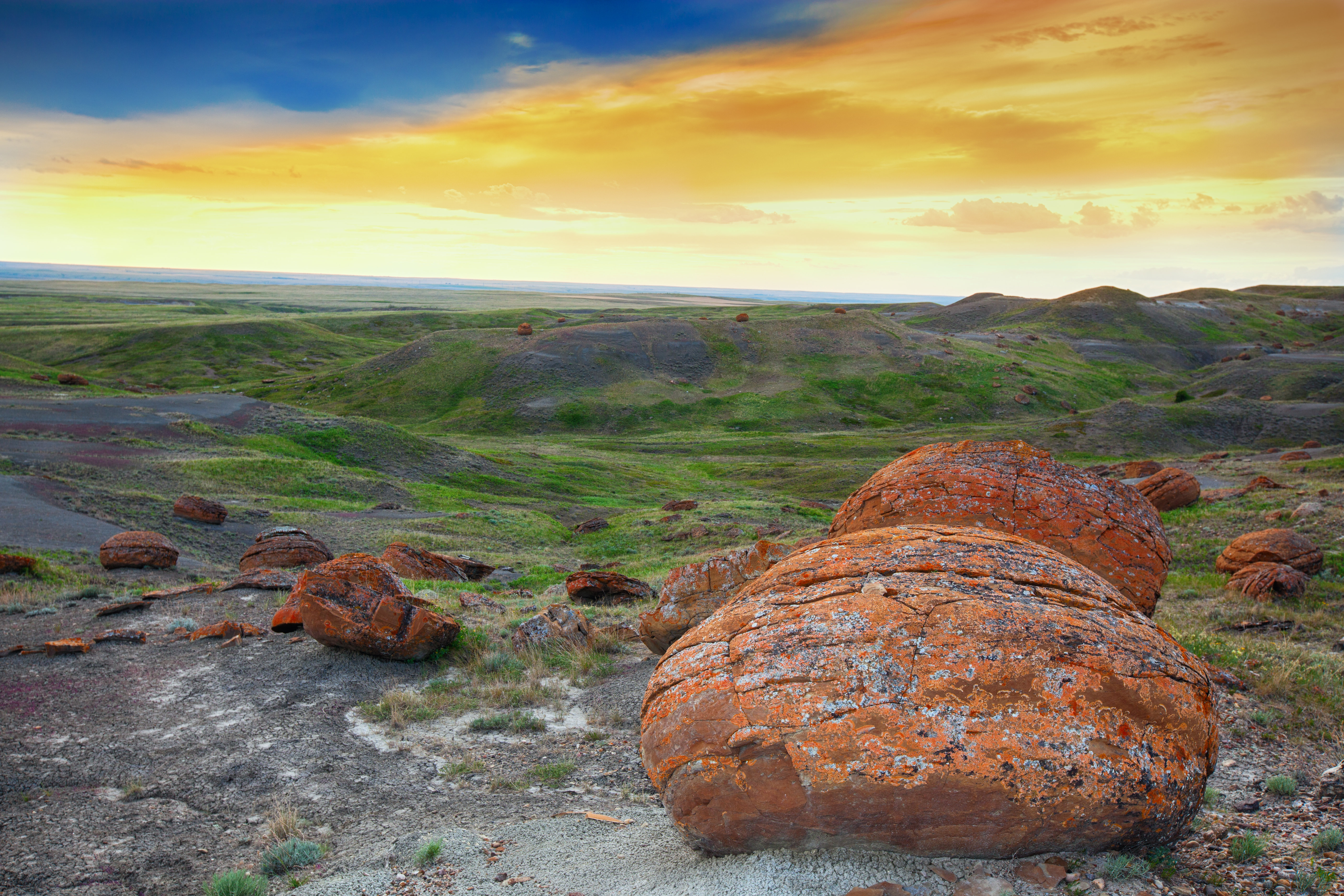 Alpen Home Eshelman Red Rock Coulee Evening - Print | Wayfair.co.uk