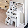 Latitude Run® American Design 50.4" High Dressing Table With Left ...