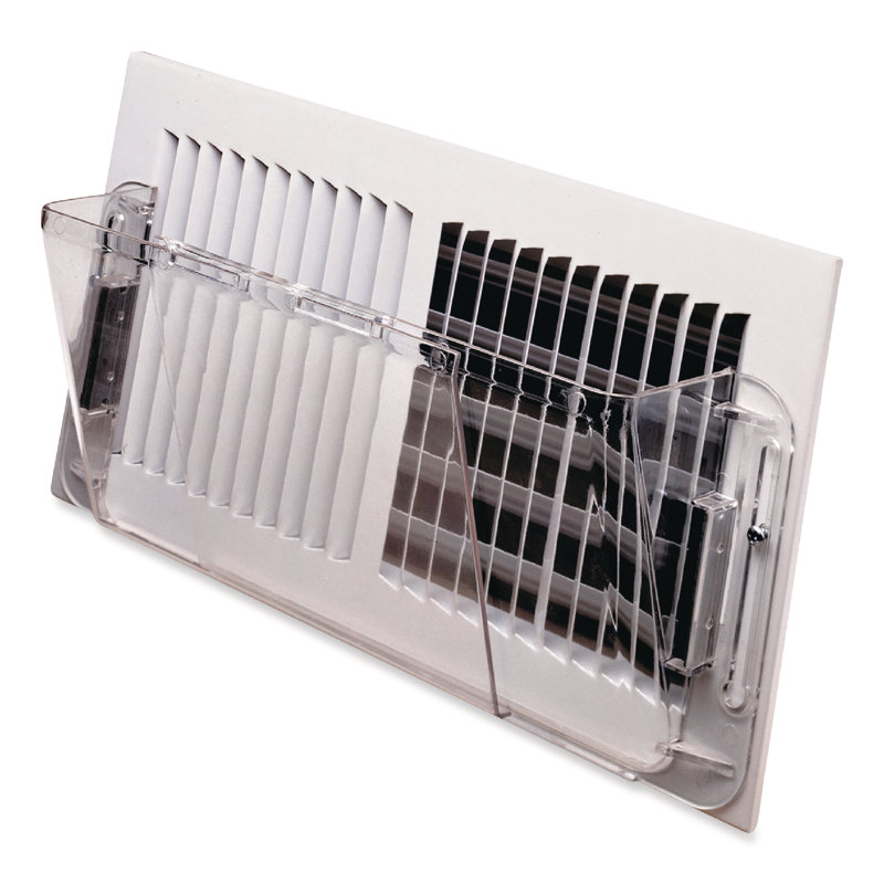 Deflecto 10'' W x 3'' L Polycarbonate (PC) Vent Cover | Wayfair