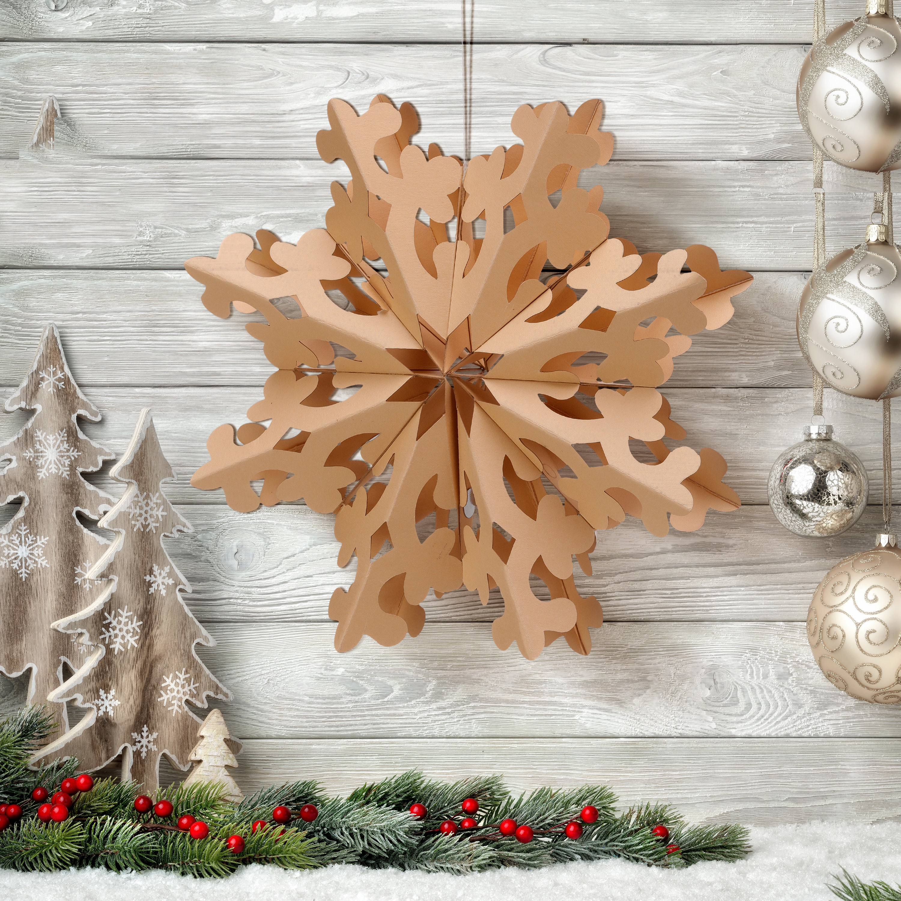 Regency International 8" Cut-out Snowflake Ornaments | Wayfair
