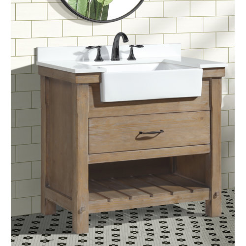 36 Inch Brown Single Vanities You'll Love | Wayfair