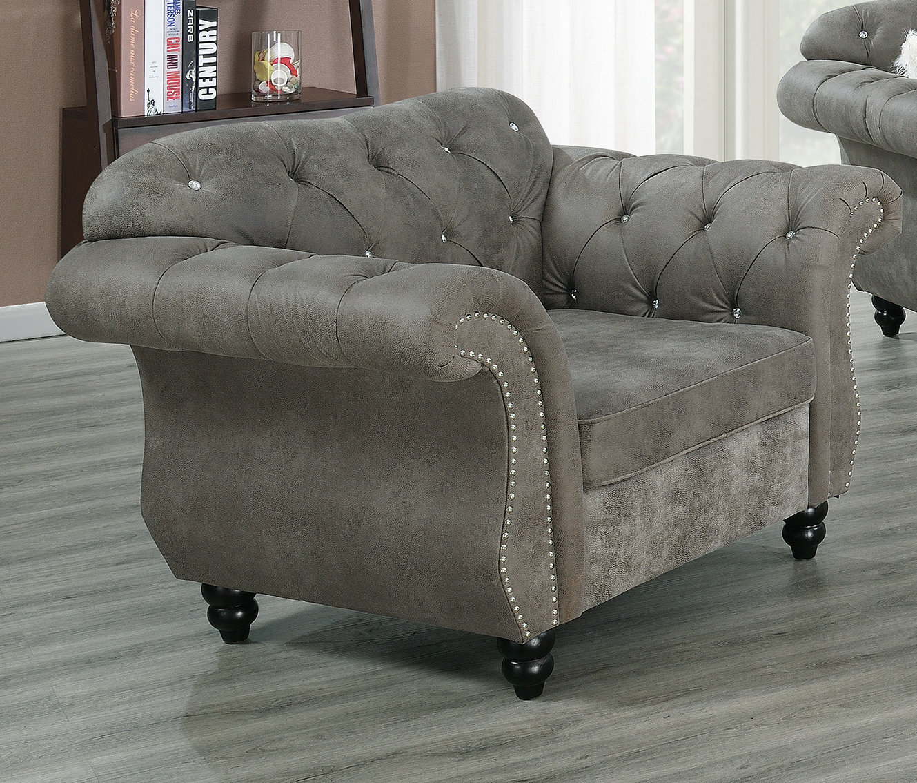 Charlton Home Kimora 51" Wide Tufted Club Chair | Wayfair