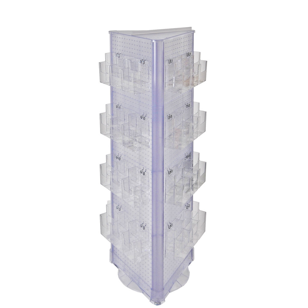 Azar Displays Ensemble de 72 panneaux perforés rotatifs l 36 po x H 60 ...