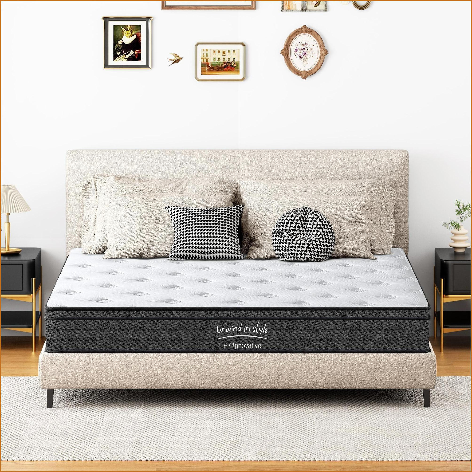 Alwyn Home Mattresses, Queen 10 Inch with Cooling Memory Foam ...