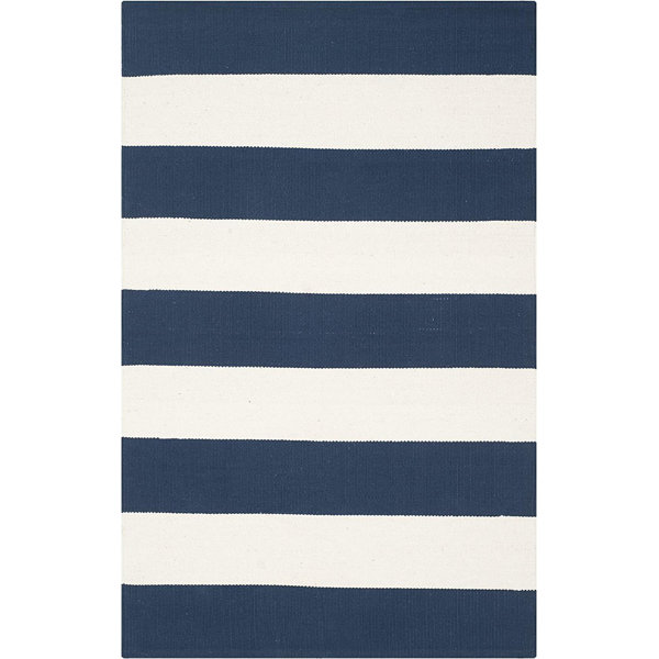 Longshore Tides Anaeli Handmade Hand Loomed Cotton Rug | Wayfair