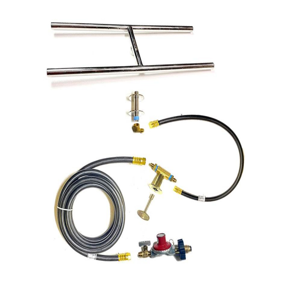 Easy Fire Pits Easy FirePits Deluxe Propane Fire Pit Connection Kit and ...