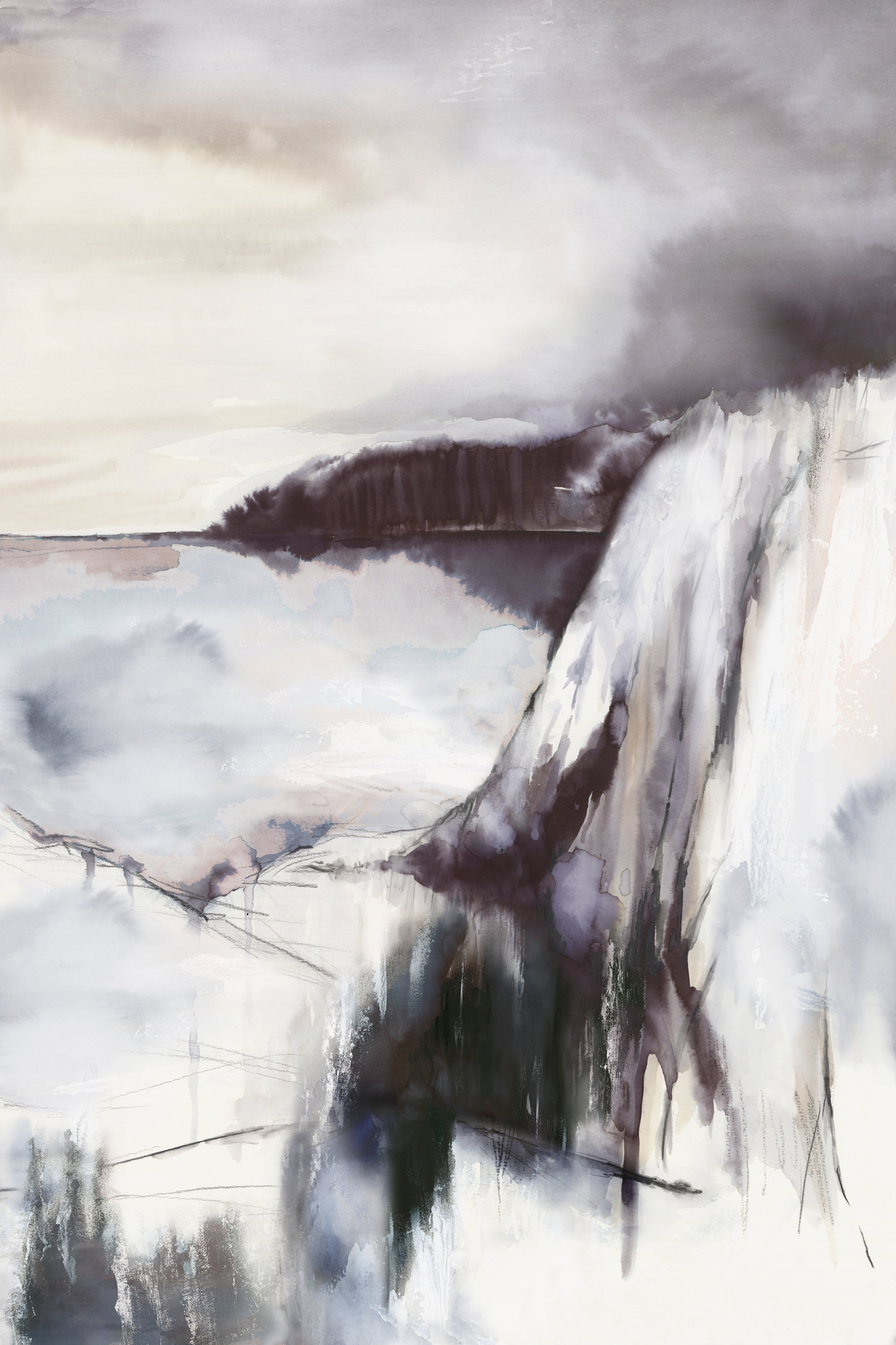 Millwood Pines Hues Of Indgio I On Canvas by Eva Watts Print | Wayfair