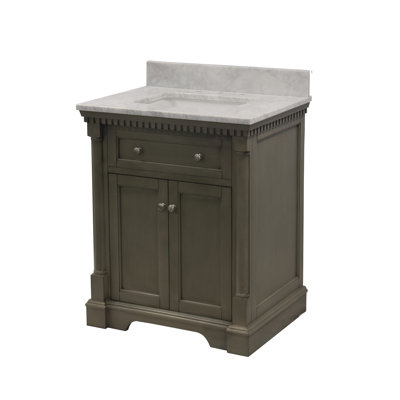 Three Posts™ Fossen 30'' Free Standing Single Bathroom Vanity with Top ...