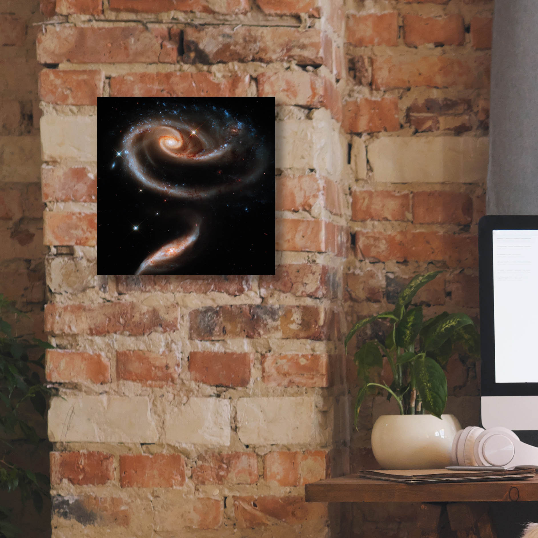 Ivy Bronx 'Interacting Galaxies Arp 273' by NASA's Hubble Space ...