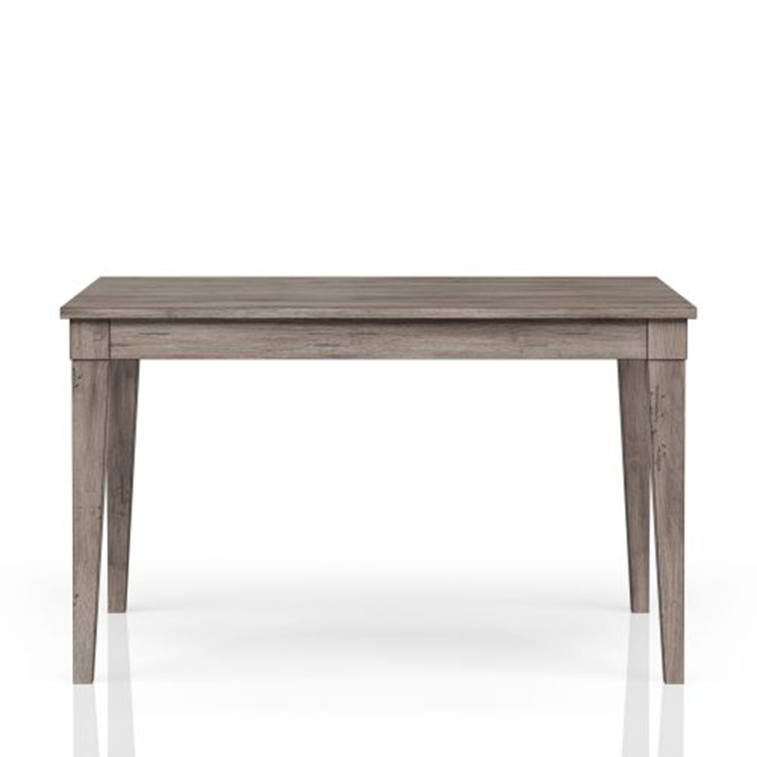 Gracie Oaks Rustic Gray Counter Height Dining Table - Adds Warmth to ...