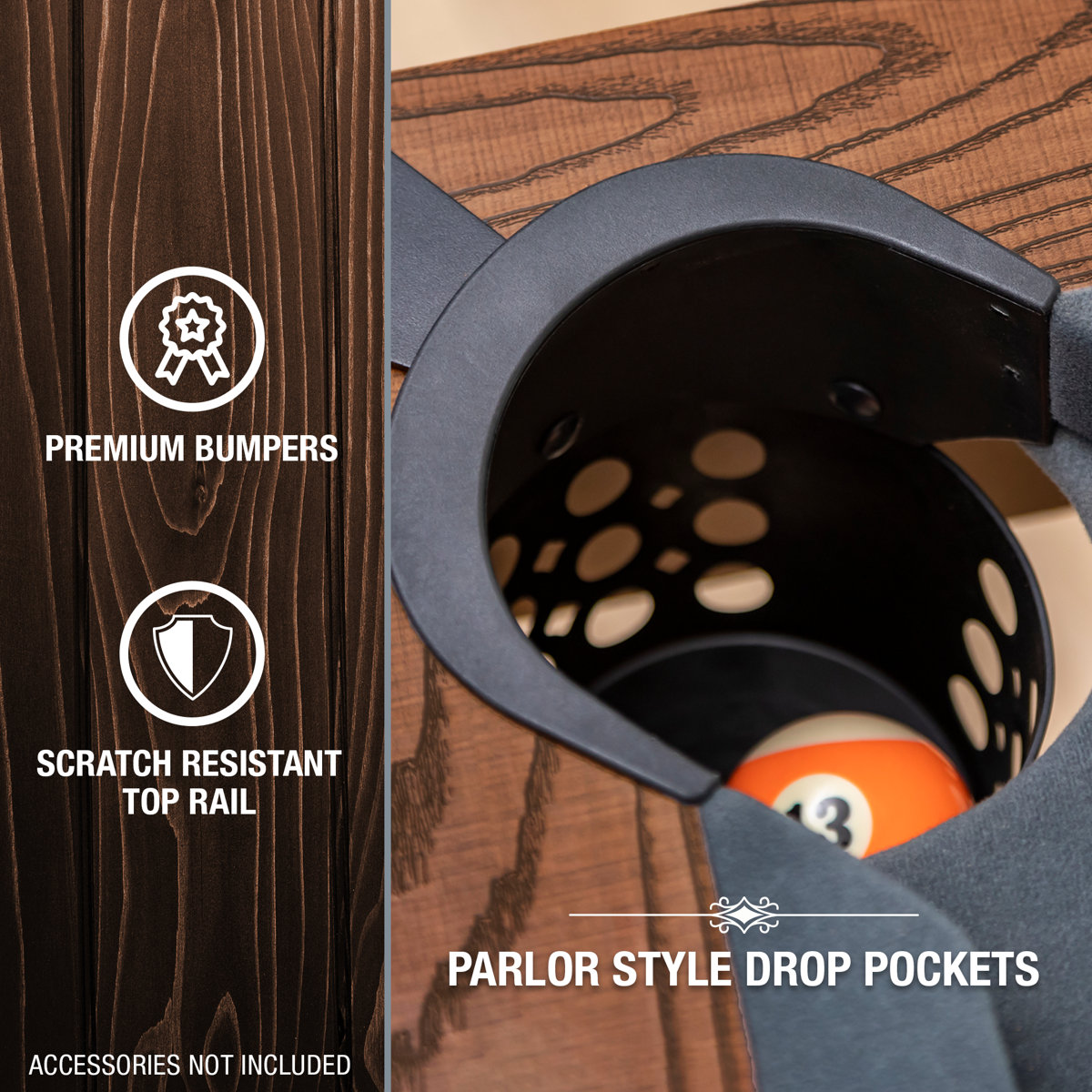 Eastpoint Sports Dunhill Pool Table Bar-Size Billiard Table | Wayfair