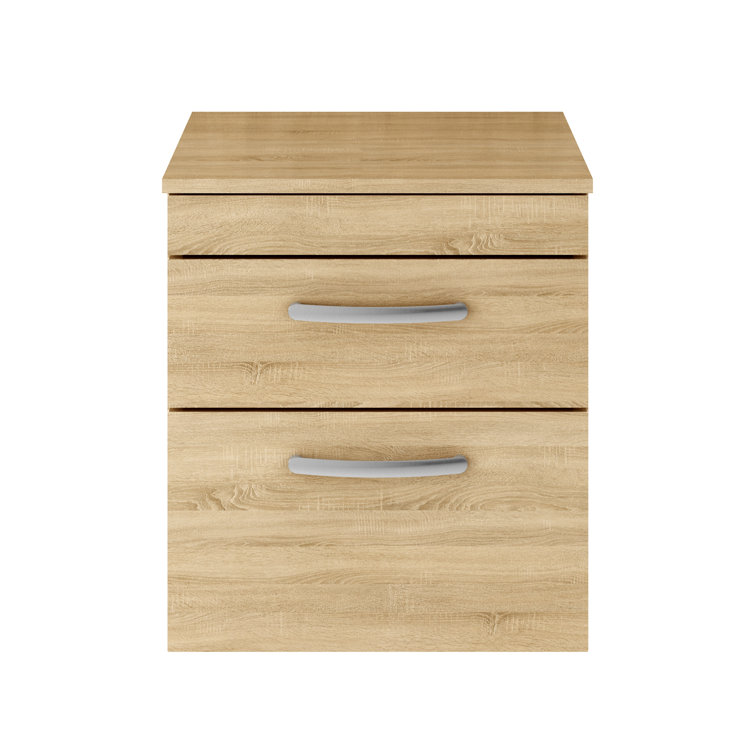 Nuie 50cm Wall-Mounted Vanity Unit Base Only | Wayfair.co.uk