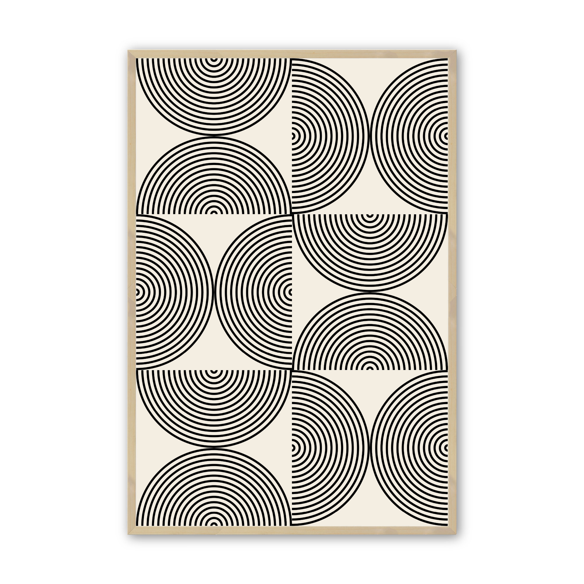 George Oliver Modernist Quartet I Framed On Paper Print | Wayfair