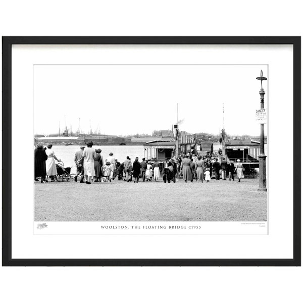 The Francis Frith Collection Woolston, The Floating Bridge C1955 by ...