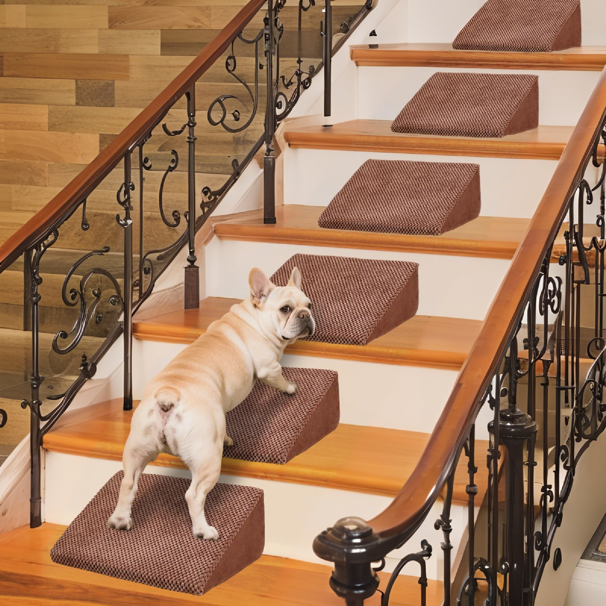 Tucker Murphy Pet™ No-Assembly Pet Staircase Ramps With Self-Adhesive ...