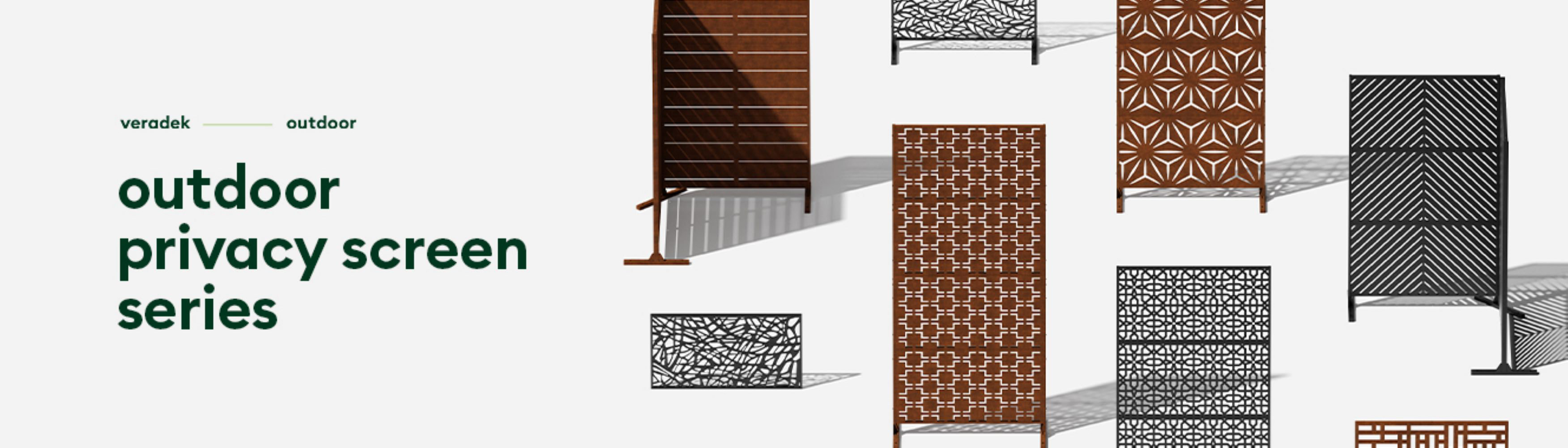 Veradek Screen Series Metal Privacy Screen & Reviews - Wayfair Canada