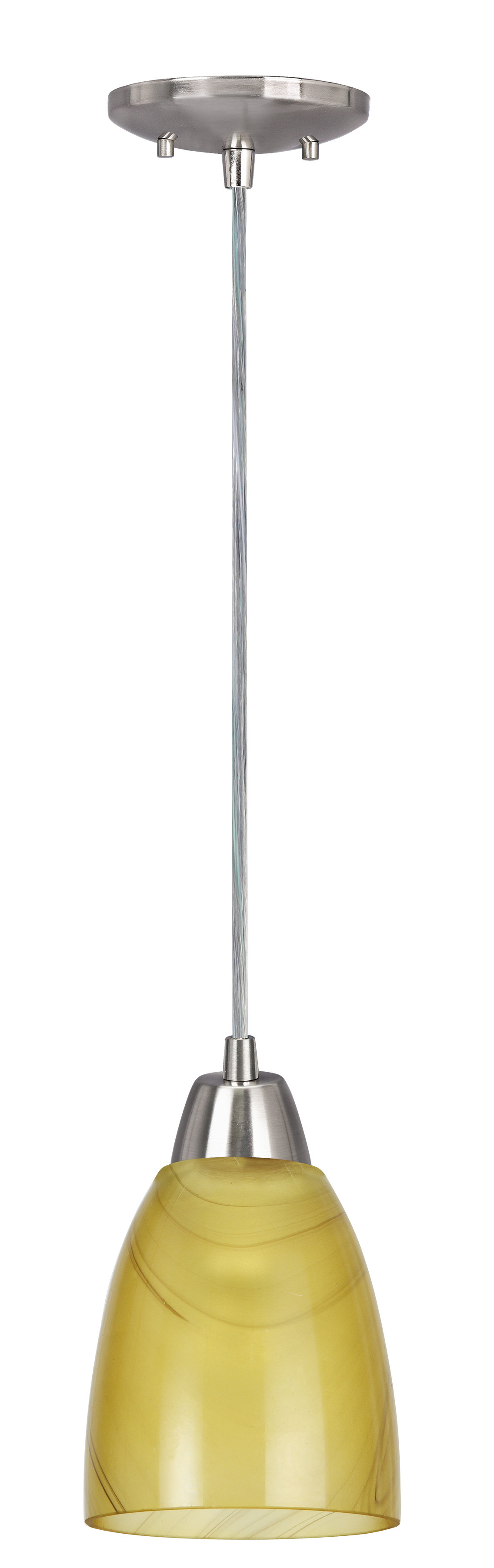 Aspen Creative Corporation 1-Light Hanging Socket Mini Pendant Kit ...