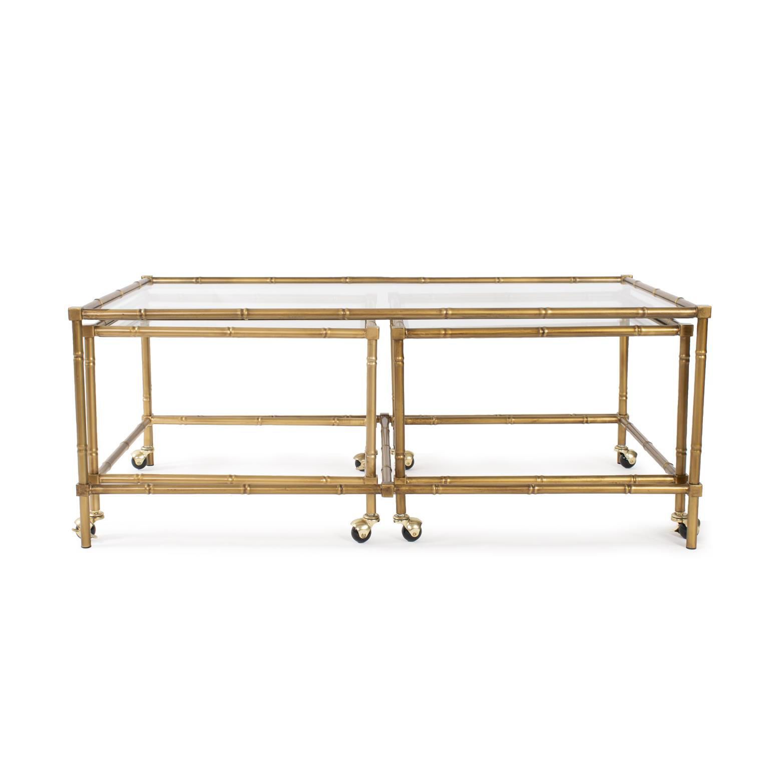 Mercer41 Benoit Rolling Side Tables | Wayfair