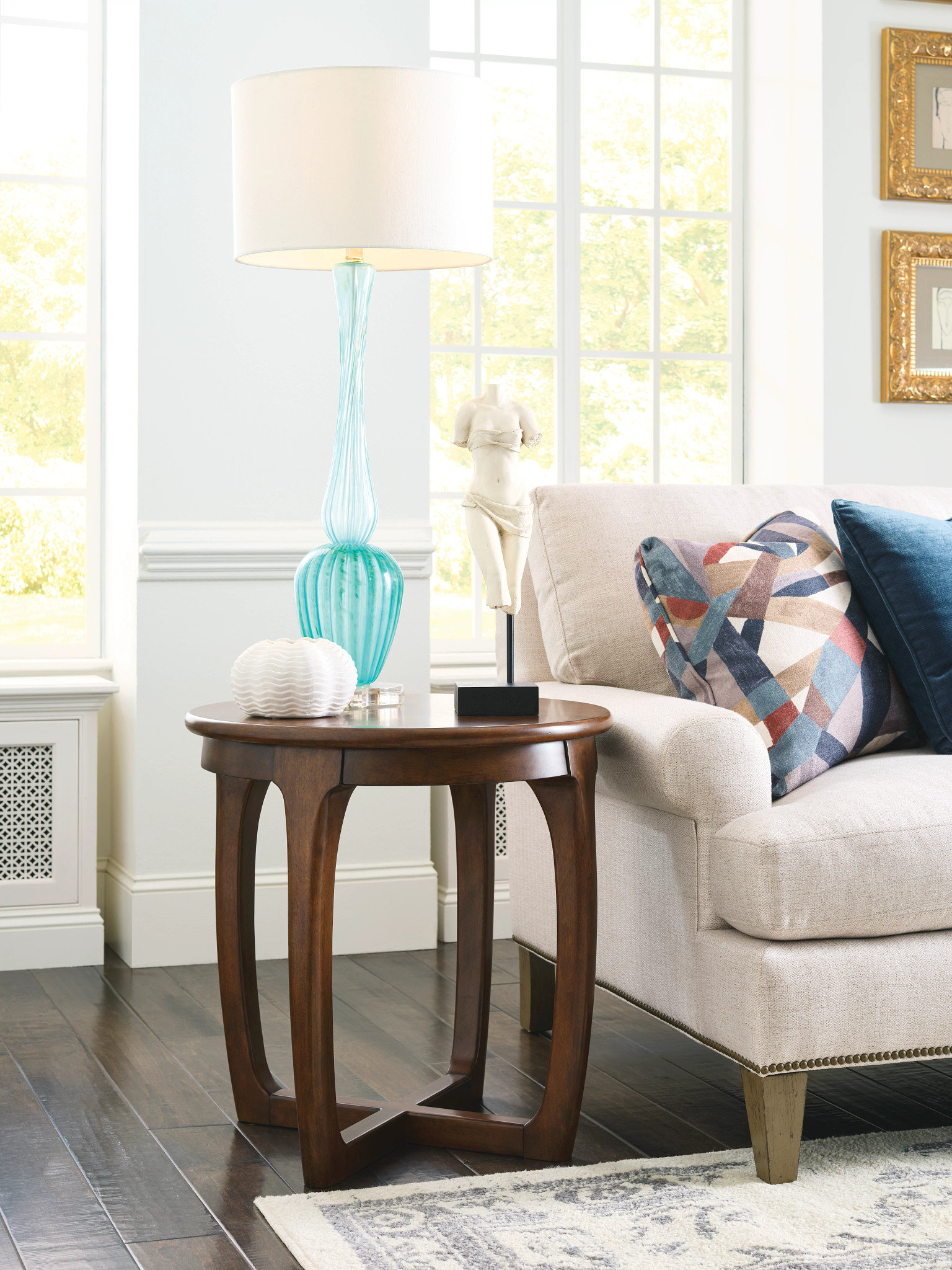 Winston Porter ROUND END TABLE - Wayfair Canada
