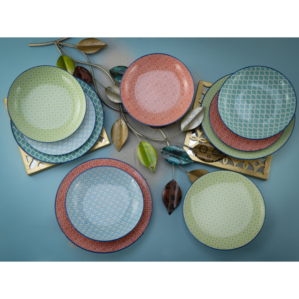 Creatable Mediterran Dinnerware - Set of 12 | Wayfair.co.uk