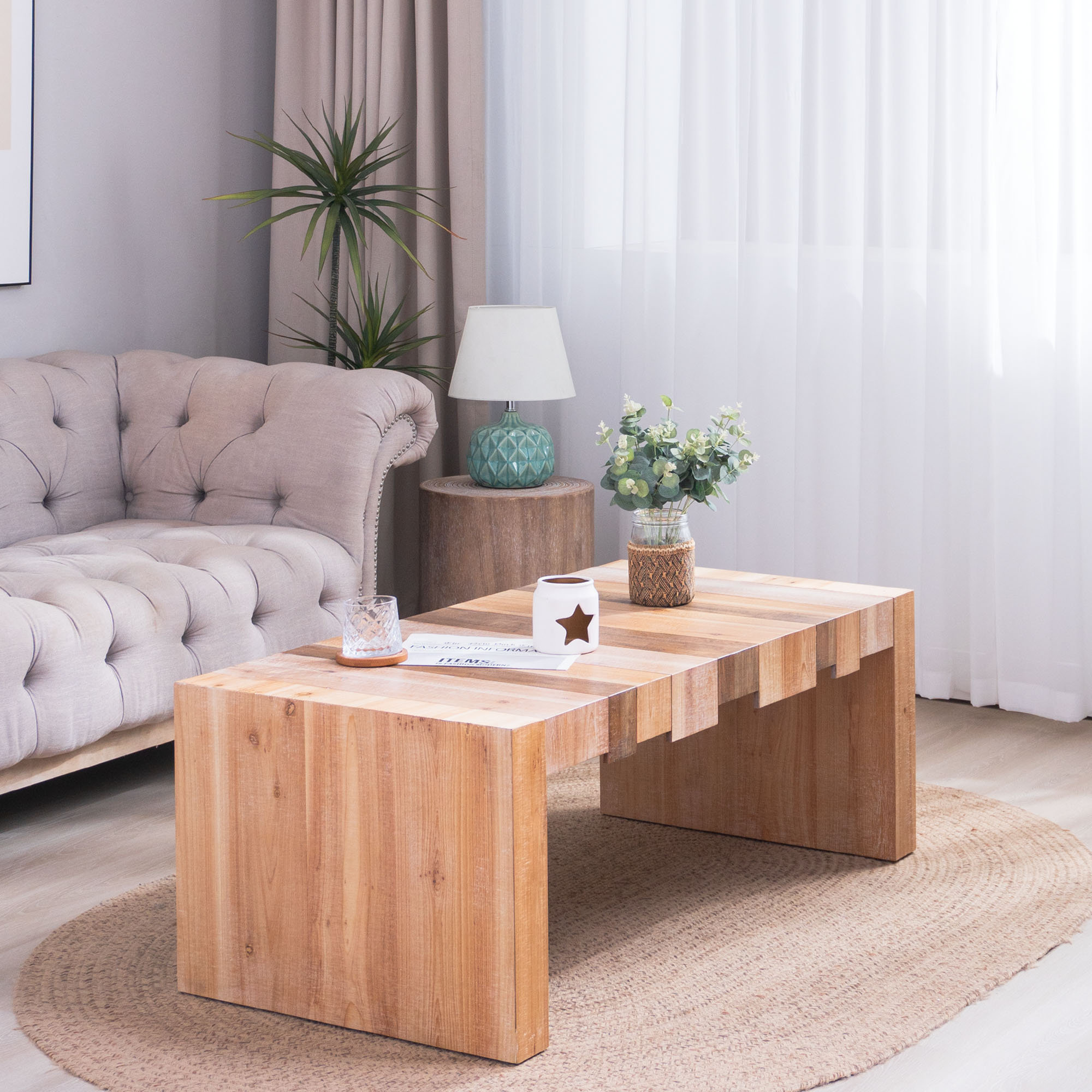 Millwood Pines Rectangular Centre Table - Wayfair Canada
