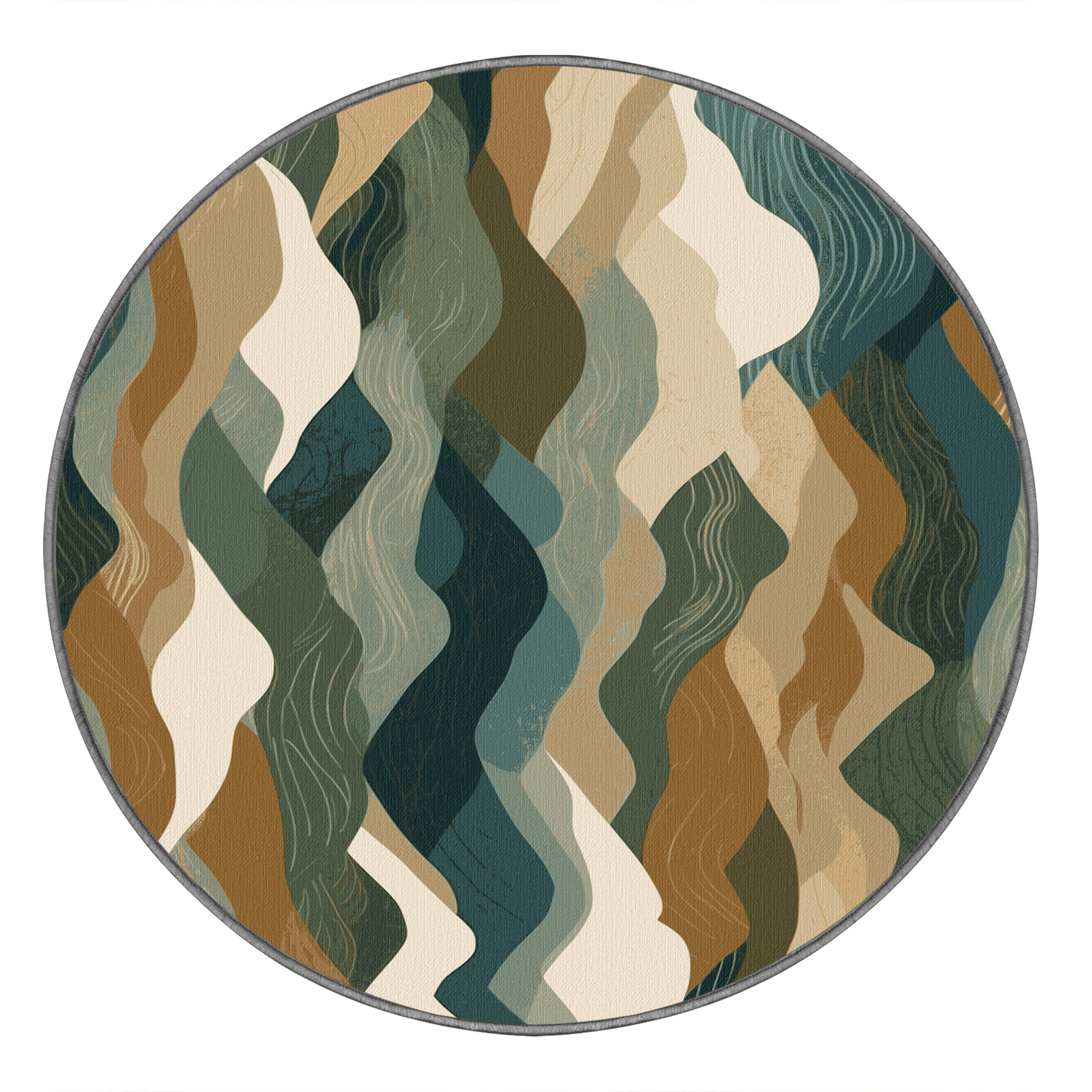 Orren Ellis Aurora Veins Rug | Wayfair