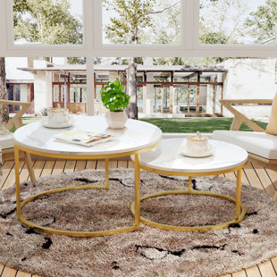 Gold Coffee Tables You'll Love | Wayfair.co.uk